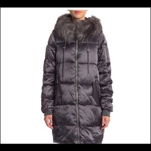 Jessica Simpson | Jackets & Coats | Jessica Simpson Faux Fur Trim ...